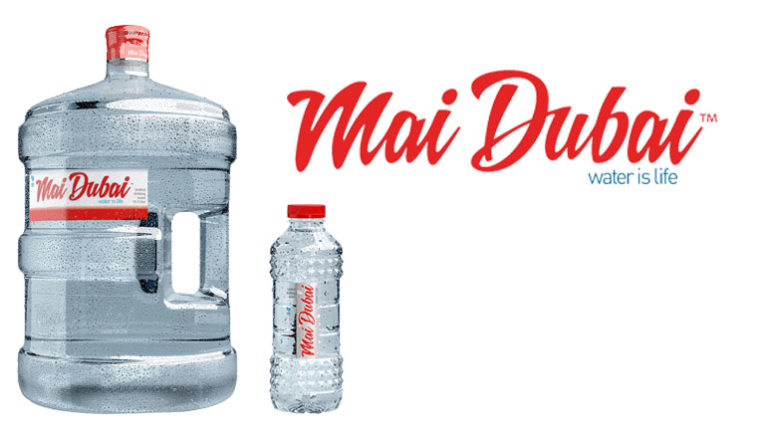 zero sodium and alkaline pH8+ in a water recipe for Mai Dubai.