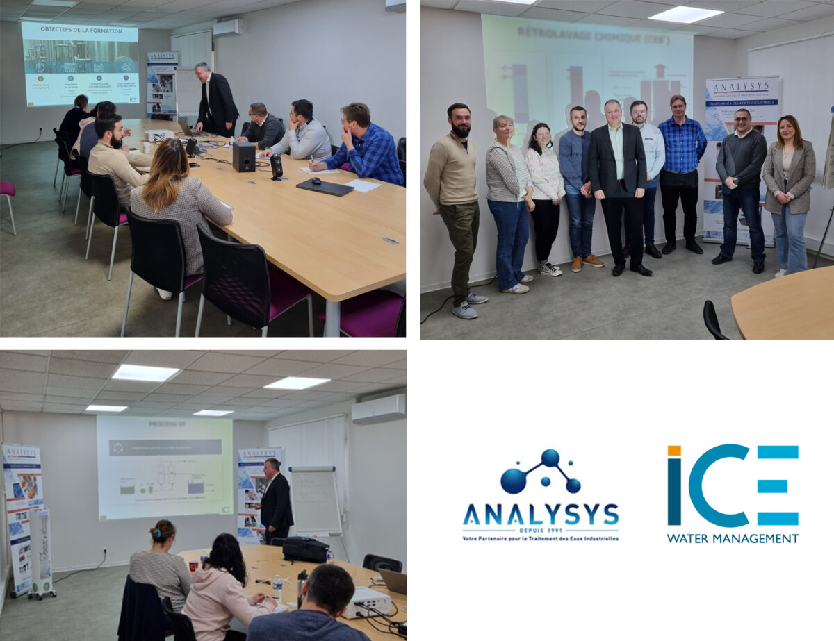 Formation aux techniques de traitement de l’eau - ICE Water Management